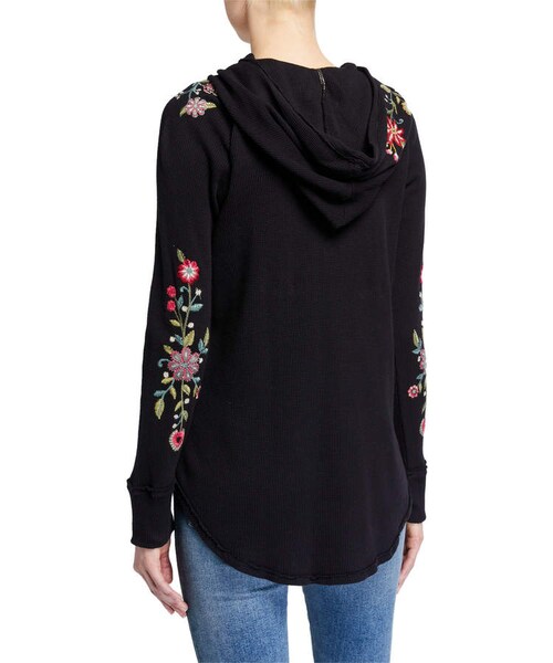 JOHNNY WAS（ジョニーワズ）の「Johnny Was Hulda Long-Sleeve Thermal Hoodie ...