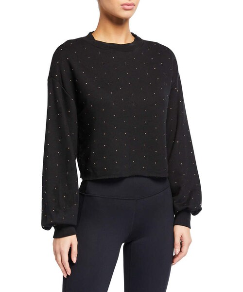 Beach Riot（ビーチライオット）の「Beach Riot Ava Embellished Cropped Sweatshirt ...