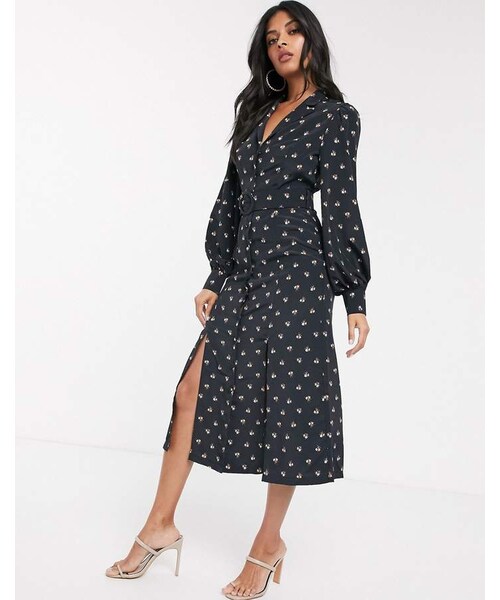 Fashion Union（-）の「Fashion Union shirt dress with belted waist in ...