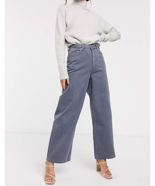 asos（エイソス）の「Asos Design ASOS DESIGN High rise 'relaxed' dad jeans in ...