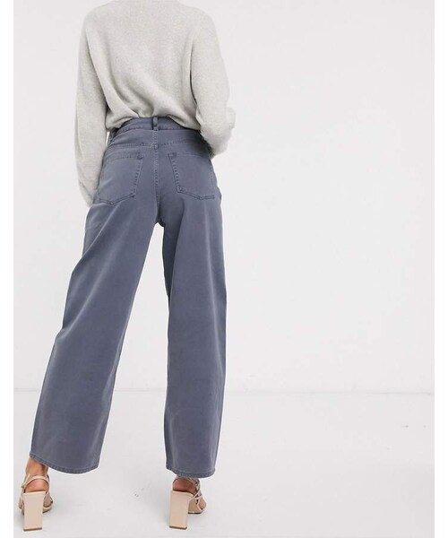 asos（エイソス）の「Asos Design ASOS DESIGN High rise 'relaxed' dad jeans in ...