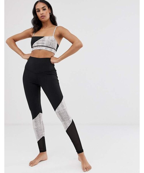 South Beach（サウスビーチ）の「South Beach snake panel legging（レギンス/スパッツ）」 - WEAR