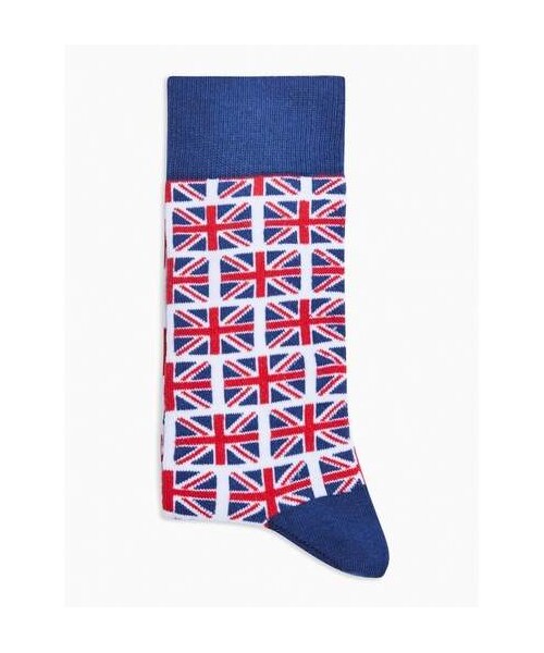 UNION（ユニオン）の「Mens Multi Union Jack Motif Socks（ソックス/靴下）」 - WEAR