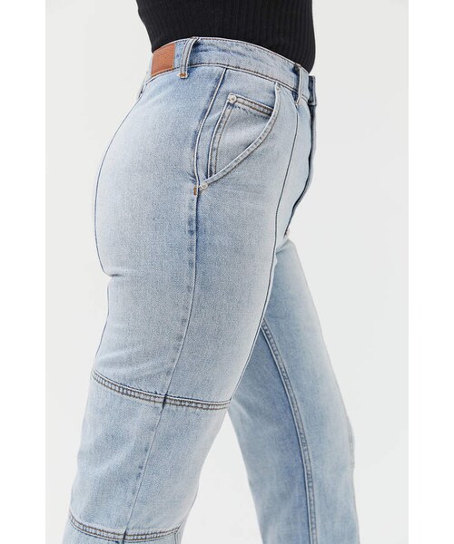 BDG（ビーディージー）の「Bdg BDG High-Waisted Slim Straight Jean - Seamed Denim ...