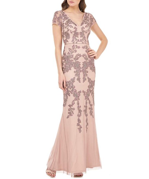 JS Collections （-）の「JS Collections Beaded Mermaid Gown（ワンピース）」 - WEAR