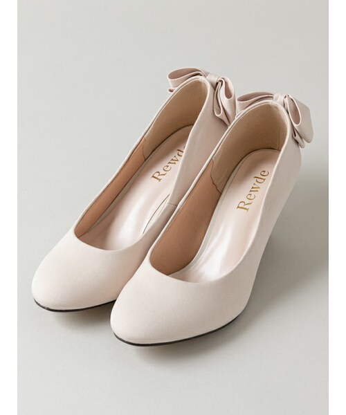 Rewde（ルゥデ）の「ｶｶﾄﾘﾎﾞﾝﾁｬｰﾑ付ﾊﾟﾝﾌﾟｽ（0R19-FP04）（パンプス）」 - WEAR