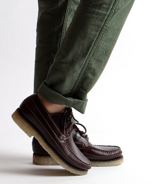 FREAK'S STORE（フリークスストア）の「HAND SEWN BLUCHER MOC（）」 - WEAR