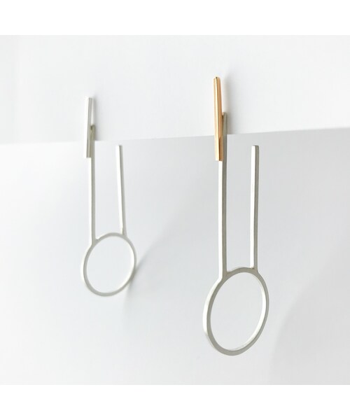 Handmade（ハンドメイド）の「PP7 silver colorーピアスパーツ（ピアス（片耳用））」 - WEAR