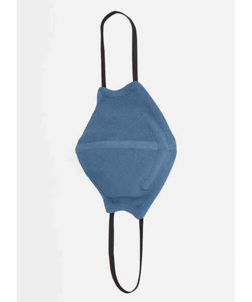 St. John（セントジョン）の「Blue Neoprene Pique Milano Knit Care Mask（その他）」 - WEAR
