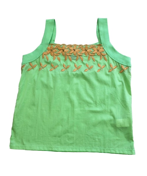 BAD（バッド）の「BAD・Embroidery Cami(0S12004E)（キャミソール）」 - WEAR
