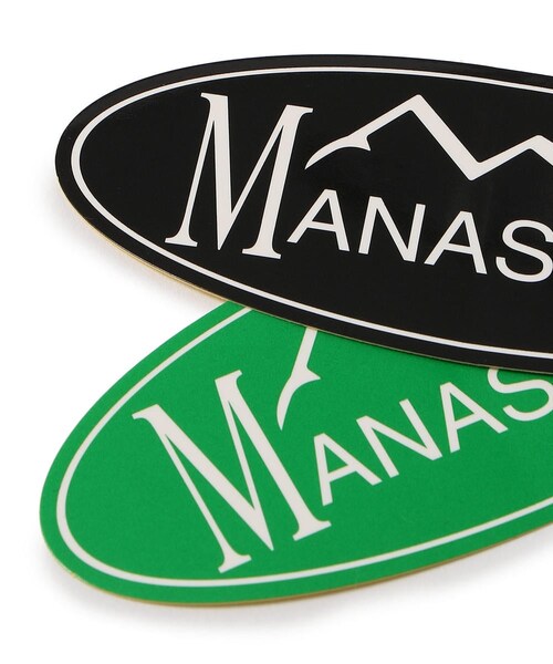 MANASTASH（マナスタッシュ）の「MANASTASH/マナスタッシュ MANASTASH STICKER SET ステッカー 2枚セット ...
