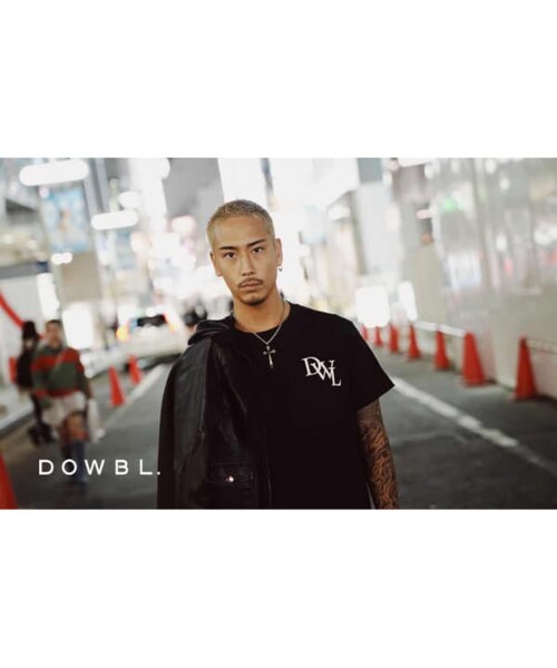 DOWBL（ダブル）の「Dwl one point short sleeve（）」 - WEAR