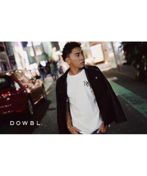 DOWBL（ダブル）の「Dwl one point short sleeve（）」 - WEAR