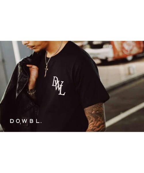 DOWBL（ダブル）の「Dwl one point short sleeve（）」 - WEAR