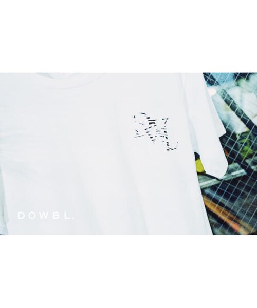 DOWBL（ダブル）の「Dwl one point short sleeve（）」 - WEAR