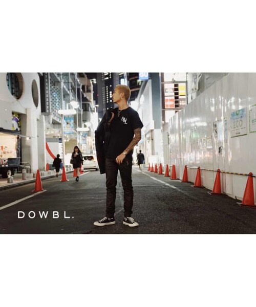 DOWBL（ダブル）の「Dwl one point short sleeve（）」 - WEAR