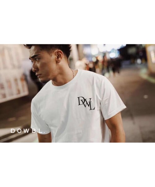 DOWBL（ダブル）の「Dwl one point short sleeve（）」 - WEAR