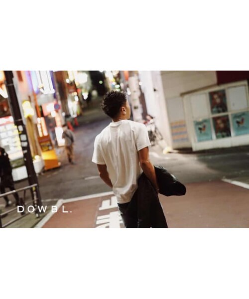 DOWBL（ダブル）の「Dwl one point short sleeve（）」 - WEAR