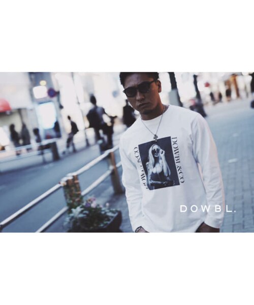 DOWBL（ダブル）の「Tattoo girl longsleeve（）」 - WEAR