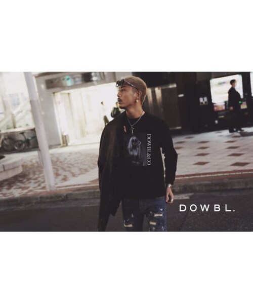 DOWBL（ダブル）の「Tattoo girl longsleeve（）」 - WEAR