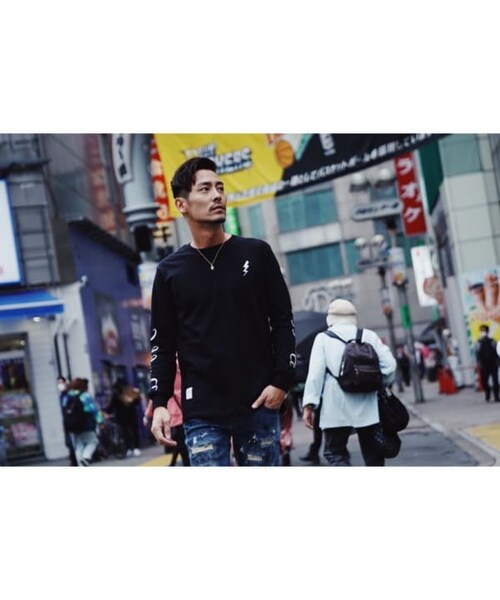 DOWBL（ダブル）の「Bolt long sleeve（トップス）」 - WEAR