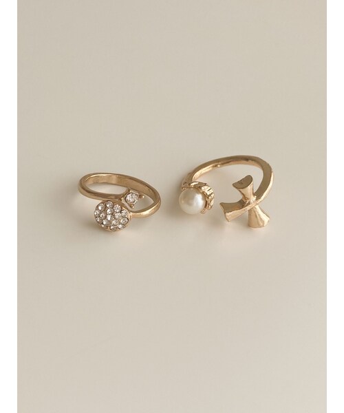 PRIMP（プリンプ）の「pearl & stone ring（リング）」 - WEAR