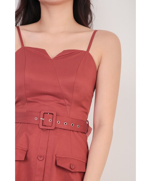 mgplabel（エムジーピーラベル）の「Cosette Belted Dress（）」 - WEAR