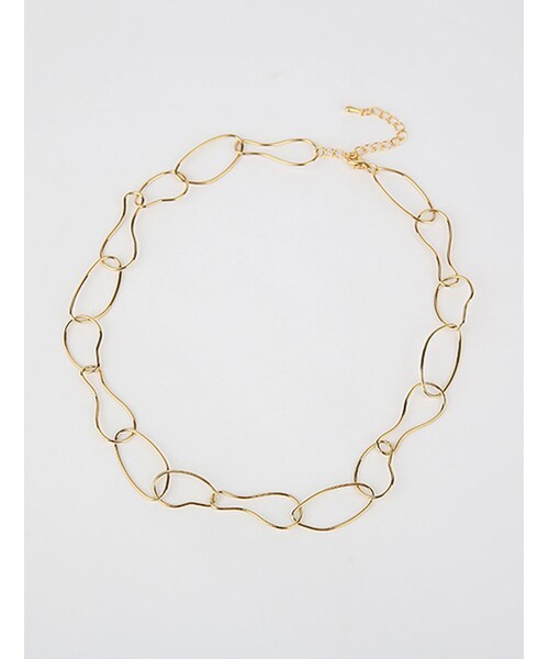 Ministry of Retail（ミニストリオフリテイル）の「Wavy Gold Chain Necklace（）」 - WEAR