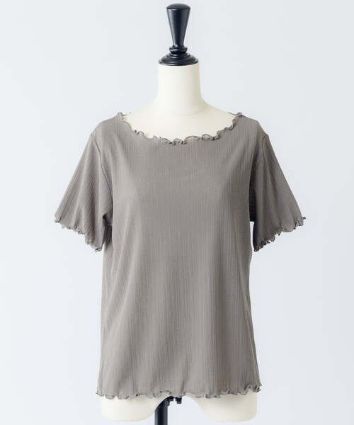 Rewde（ルゥデ）の「ﾒﾛｳﾄｯﾌﾟｽ（0R15-06124）（Tシャツ/カットソー）」 - WEAR