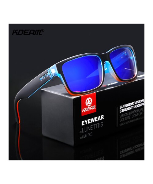 no brand（ノーブランド）の「【KDEAM】 偏光サングラス KD505 メンズ UV400 ポラロイド 鮮やかでキレイ スポーツ アウトドア 高級 軽量 海外トップブランド カラフル ...