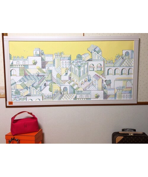 HERMES（エルメス）の「HERMES 壁紙 エルメス "STYLOBATE QUATRE CAVALIERS" 幅137CMワイドサイズ ...