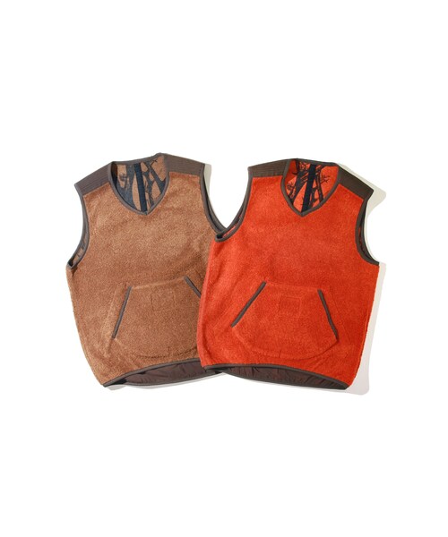NORBIT（ノービット）の「REVERSIBLE WOOL BOA VEST / HNVT-013（ベスト）」 - WEAR