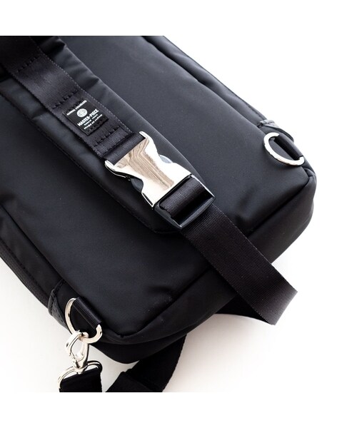 master-piece（マスターピース）の「master-piece Progress スリングバッグ(BLACK)（ボディバッグ/ウエストポーチ）」 - WEAR