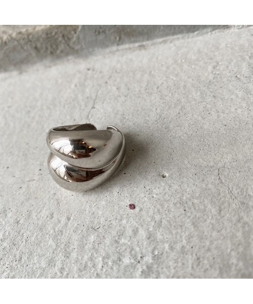 no brand（ノーブランド）の「silver925 volume ring（リング）」 - WEAR