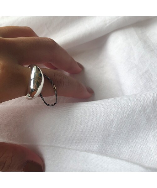 CLANE（クラネ）の「:CAFCA カフカ “TROY ROUND RING” トロイラウンドリング（リング）」 - WEAR