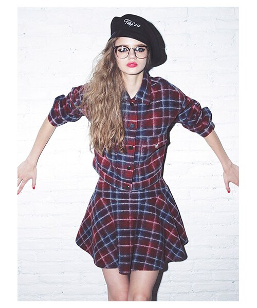 SPIRALGIRL（スパイラルガール）の「ポイントロゴベレー（帽子）」 - WEAR