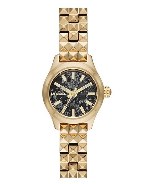 DIESEL（ディーゼル）の「DIESEL® 'Cray Cray' Mini Bracelet Watch, 22mm（アナログ腕時計 ...