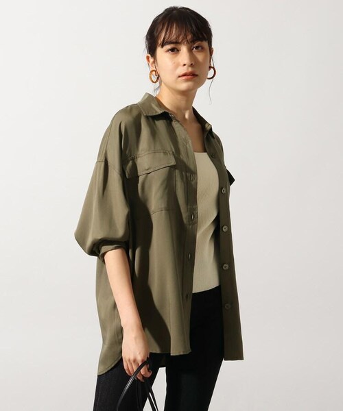 OZOC（オゾック）の「[洗える]セルロース(再生繊維)CPOシャツ（）」 - WEAR