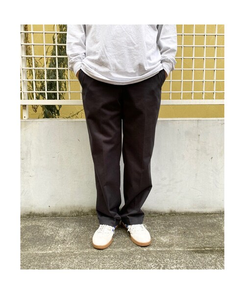MILITARY（ミリタリー）の「Van Heusen / Cotton No Tuck Slacks / Navy 34 / Used ...