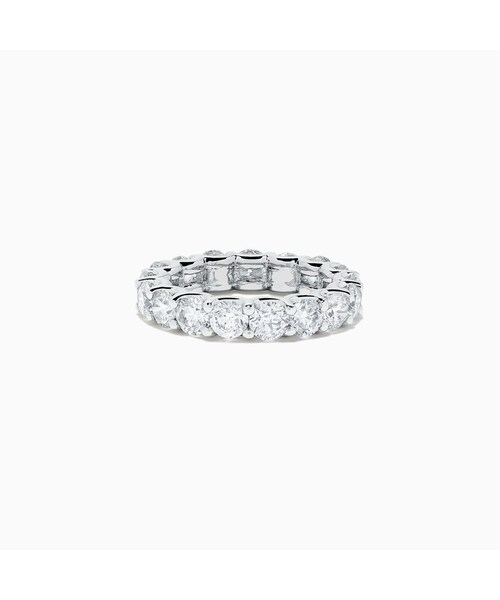 no brand（ノーブランド）の「Bh Multi Effy 14K White Gold Diamond Eternity Band ...
