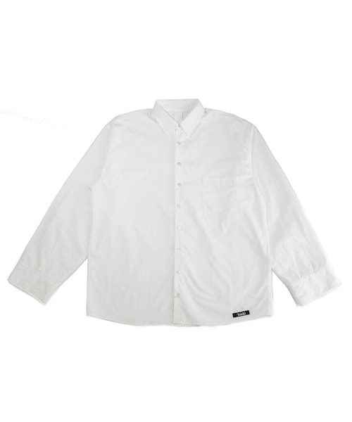 YohKi（ヨウキ）の「"Henkei " Back-open regular collar shirt(White)（シャツ/ブラウス ...