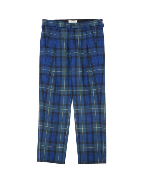 Jieda（ジエダ）の「TERTAN CHECK TUCK SLACKS（）」 - WEAR