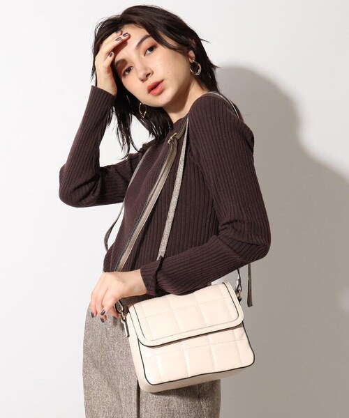 OZOC（オゾック）の「スクエアキルティングショルダー（）」 - WEAR