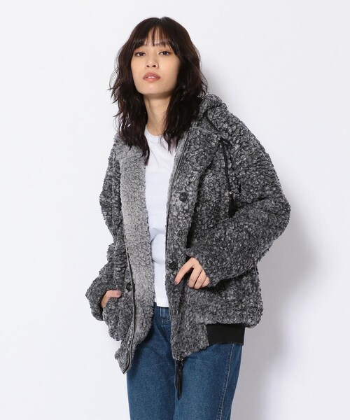 KMRii（ケムリ）の「【別注】KMRii/ケムリ/HOODED BOA BLOUSON/RFL（）」 - WEAR