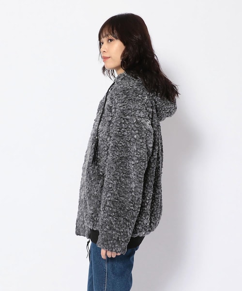 KMRii（ケムリ）の「【別注】KMRii/ケムリ/HOODED BOA BLOUSON/RFL（）」 - WEAR