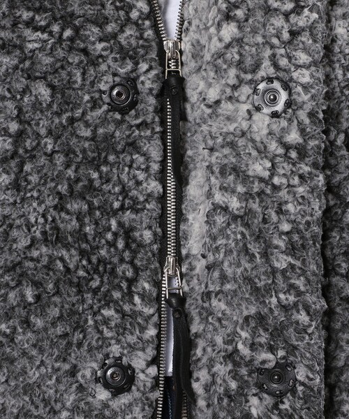 KMRii（ケムリ）の「【別注】KMRii/ケムリ/HOODED BOA BLOUSON/RFL（）」 - WEAR