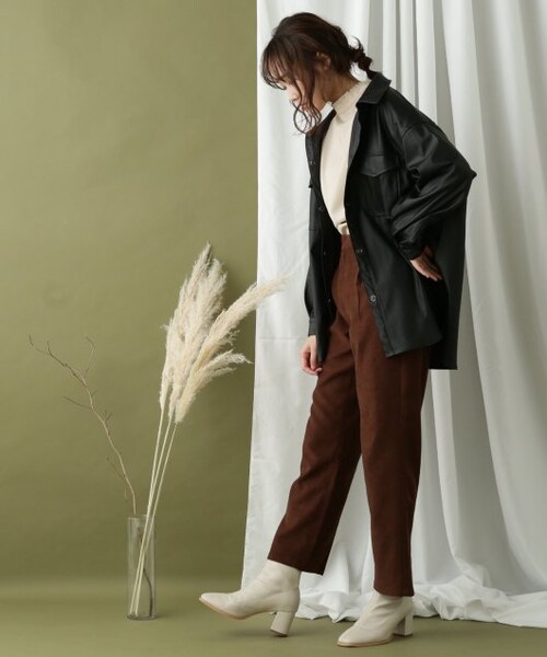 frames RAY CASSIN（フレームスレイカズン）の「【WEB限定】エコレザーCPOジャケット（）」 - WEAR