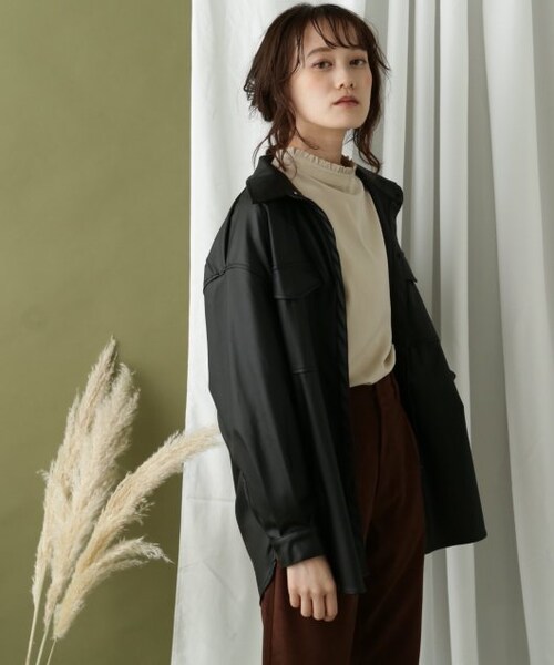 frames RAY CASSIN（フレームスレイカズン）の「【WEB限定】エコレザーCPOジャケット（）」 - WEAR