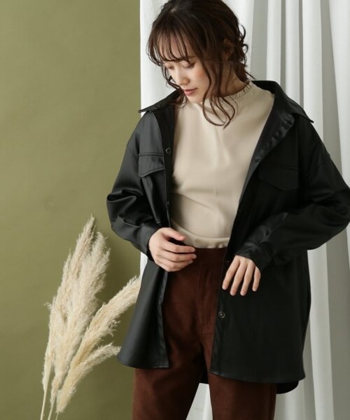 frames RAY CASSIN（フレームスレイカズン）の「【WEB限定】エコレザーCPOジャケット（）」 - WEAR