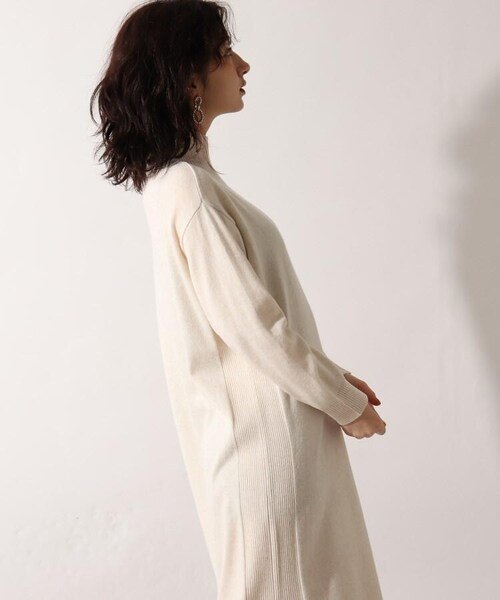 OZOC（オゾック）の「タートルロングニットワンピース（）」 - WEAR